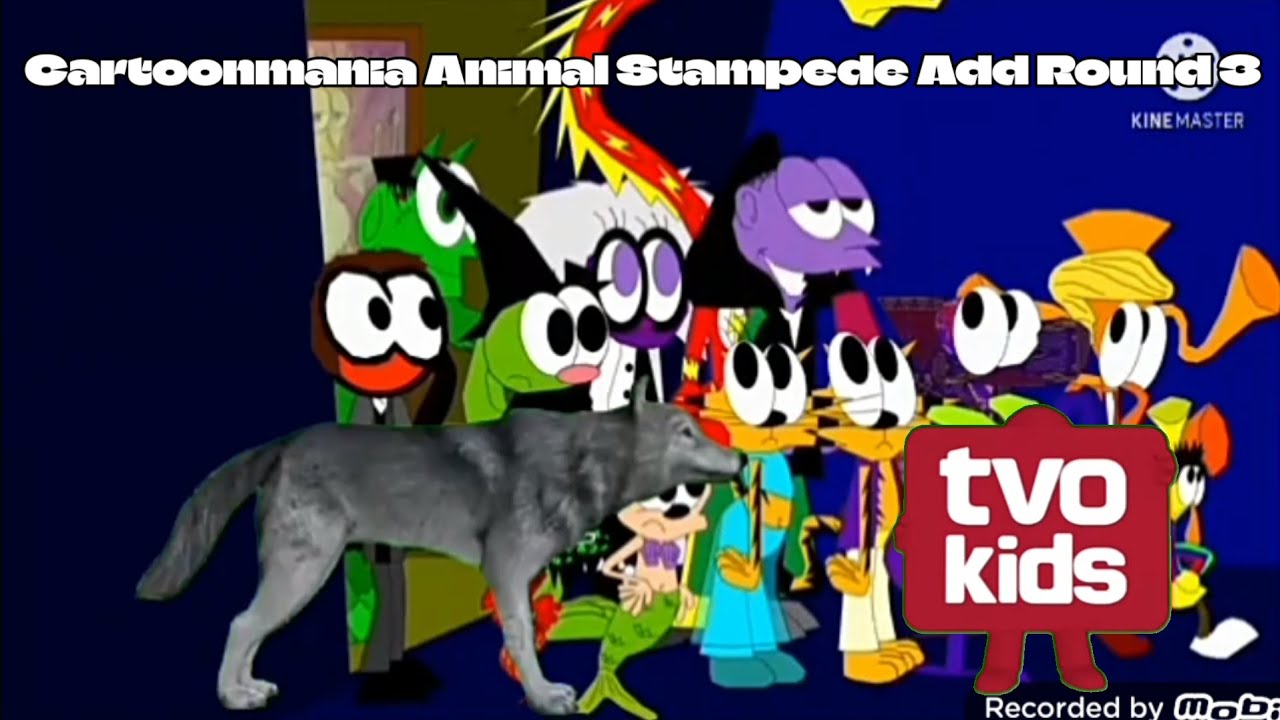 Cartoonmania Animal Stampede Add Round 3 - YouTube