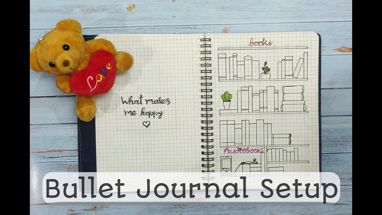 How to Bullet Journal | Simple Bullet Journal Setup - YouTube