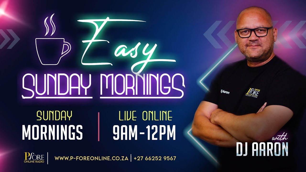 Easy Sunday Mornings With DJ Aaron (14 Sept 2025) - YouTube