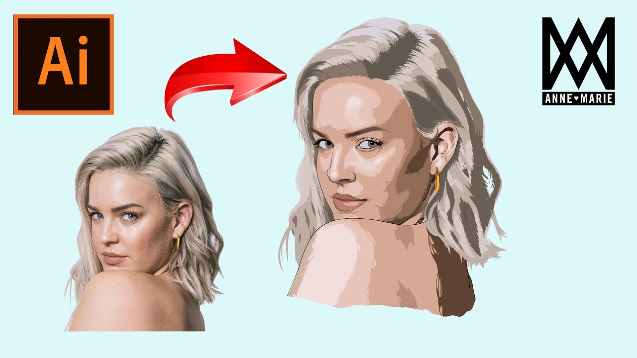 Anne-marie _Vector Art | Vector Portrait | Vexel Art( Speed Art ...