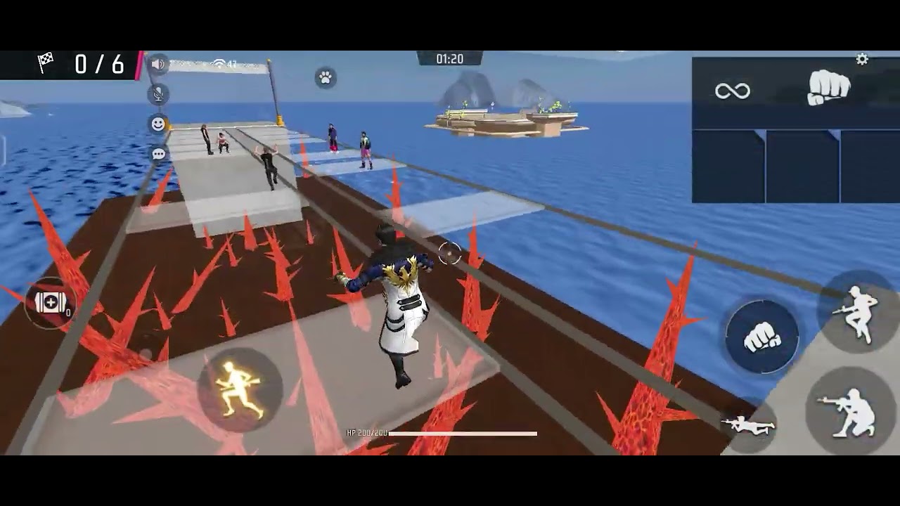 free fire squad game gameplay - YouTube