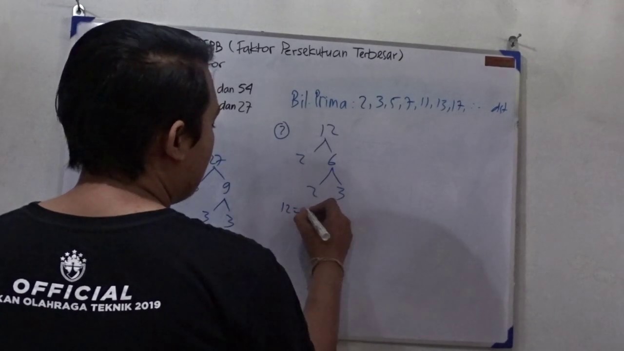 Cara Mencari FPB ( Faktor Persekutuan Terbesar) Dengan Metode Pohon ...