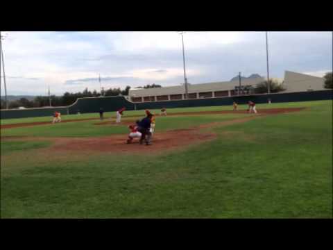 Brother hits sister with foul ball