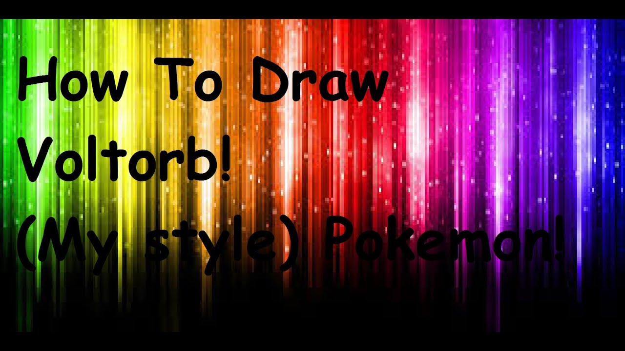 How To Draw~Easy To Draw: Voltorb~Pokemon - YouTube