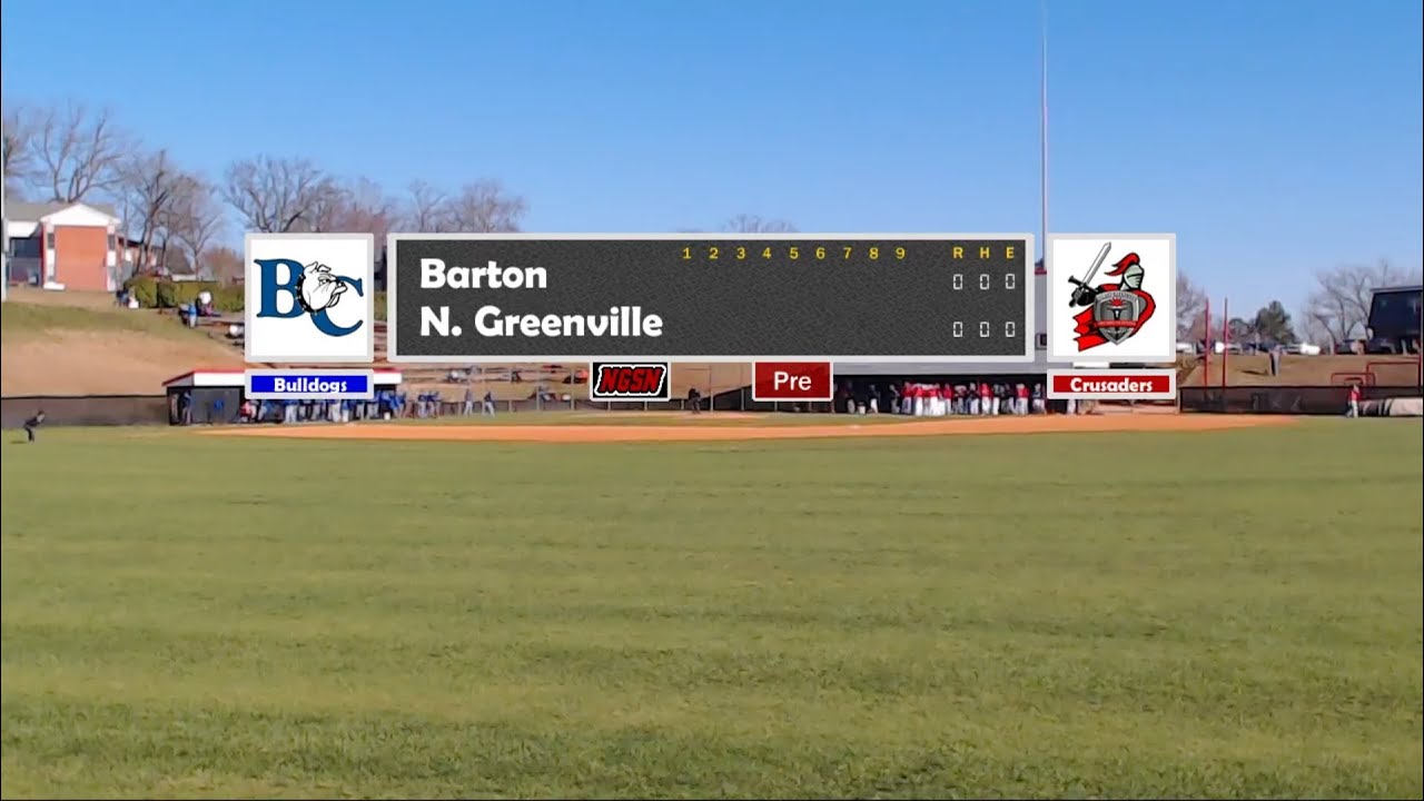 NGU Baseball 2015 - North Greenville vs. Barton (Game 1) - YouTube