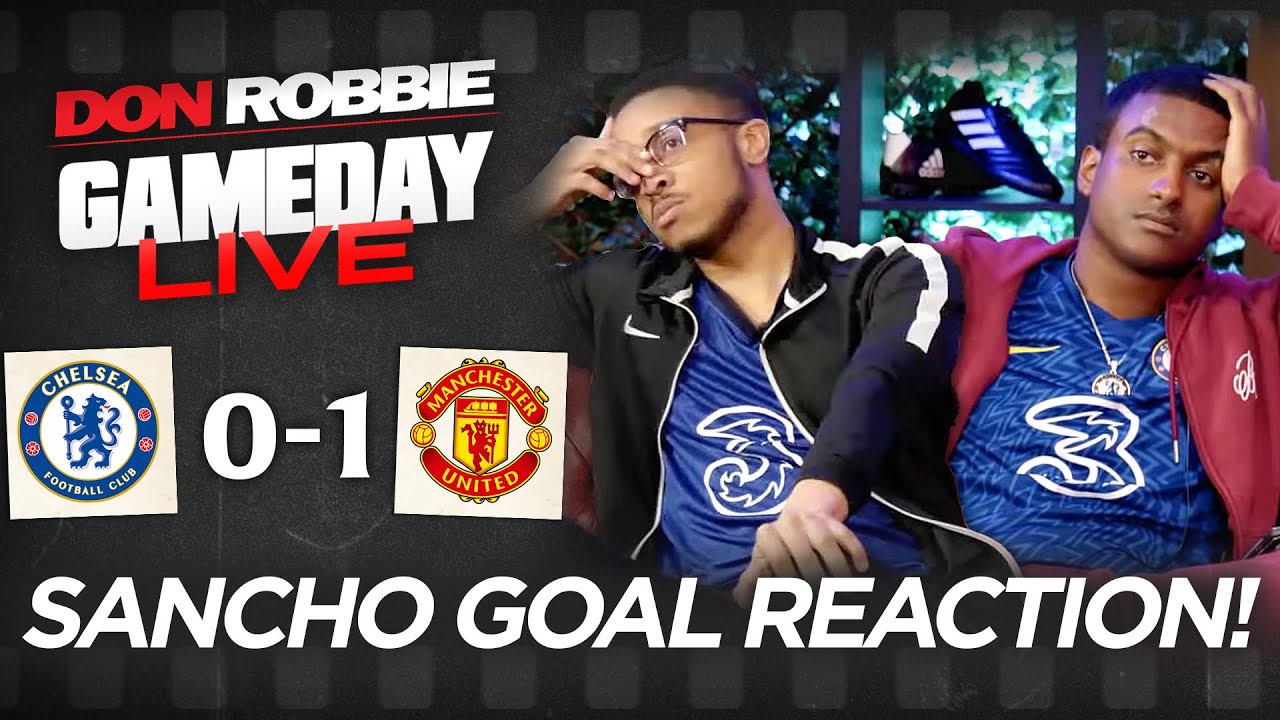 SANCHO GOAL REACTION! CHELSEA FANS FUMING! 😡 Chelsea 0-1 Manchester ...