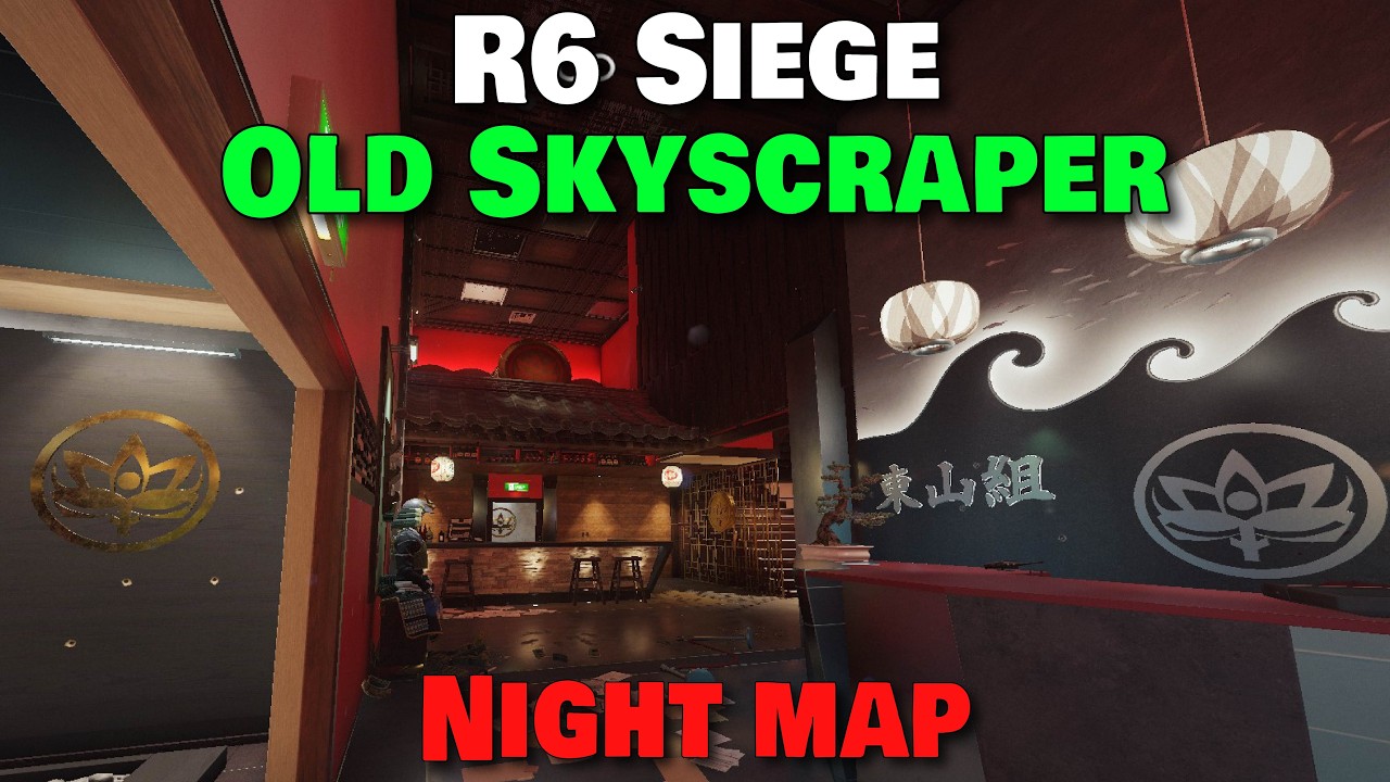 Old Skyscraper Night Map (R6 Siege) - YouTube