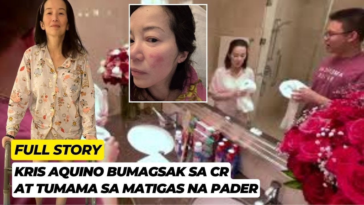 Kris Aquino BUMAGSAK sa CR Biglaang NANGHINA at TUMAMA sa PADER, PLEASE ...