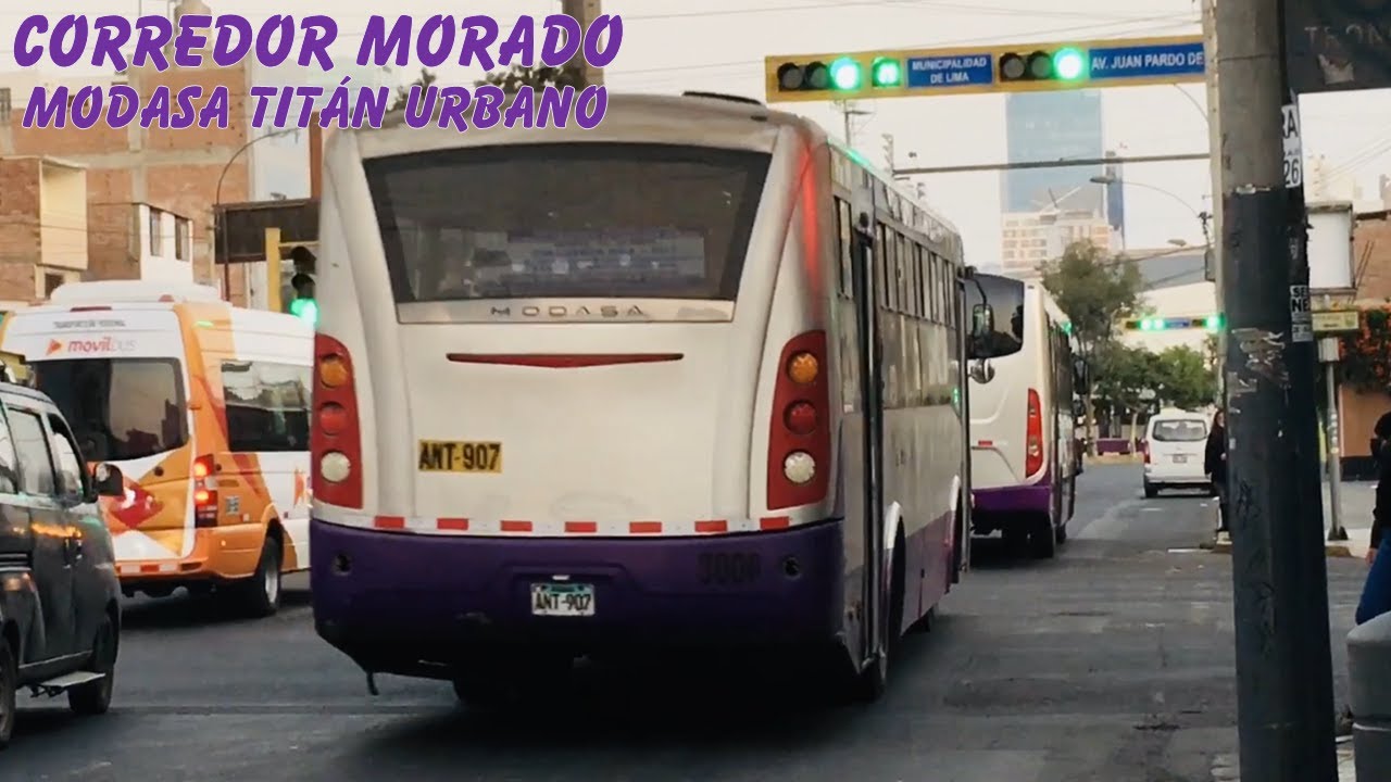 MODASA Titán Urbano 2020 & 2016|Corredor Morado [RUTA 405 & 409] - YouTube