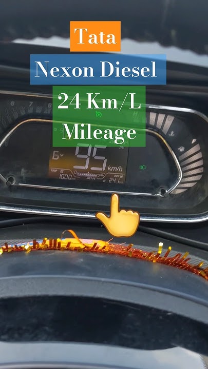 Mileage 24 KM/L with Active Cruise Control | Tata Nexon Diesel | Bangalore Mysore Expressway # ...