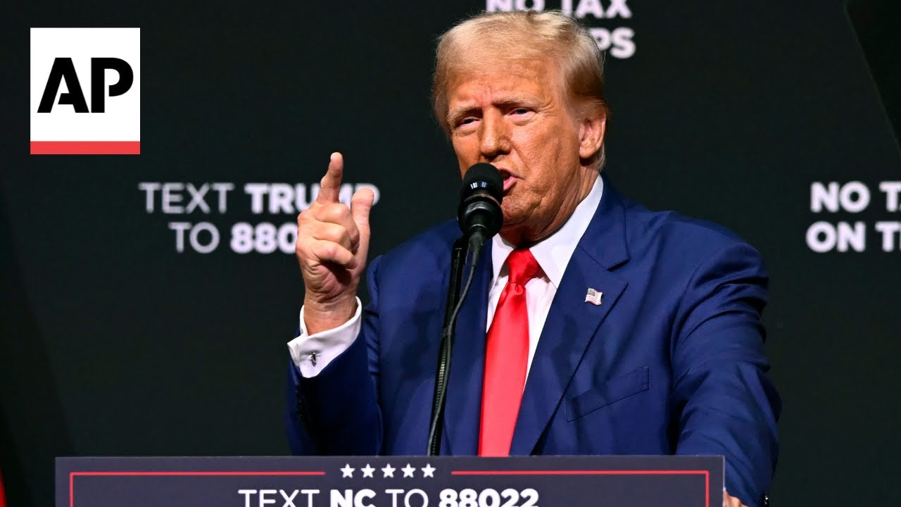 Trump sticks to personal attacks against Harris during North Carolina ...