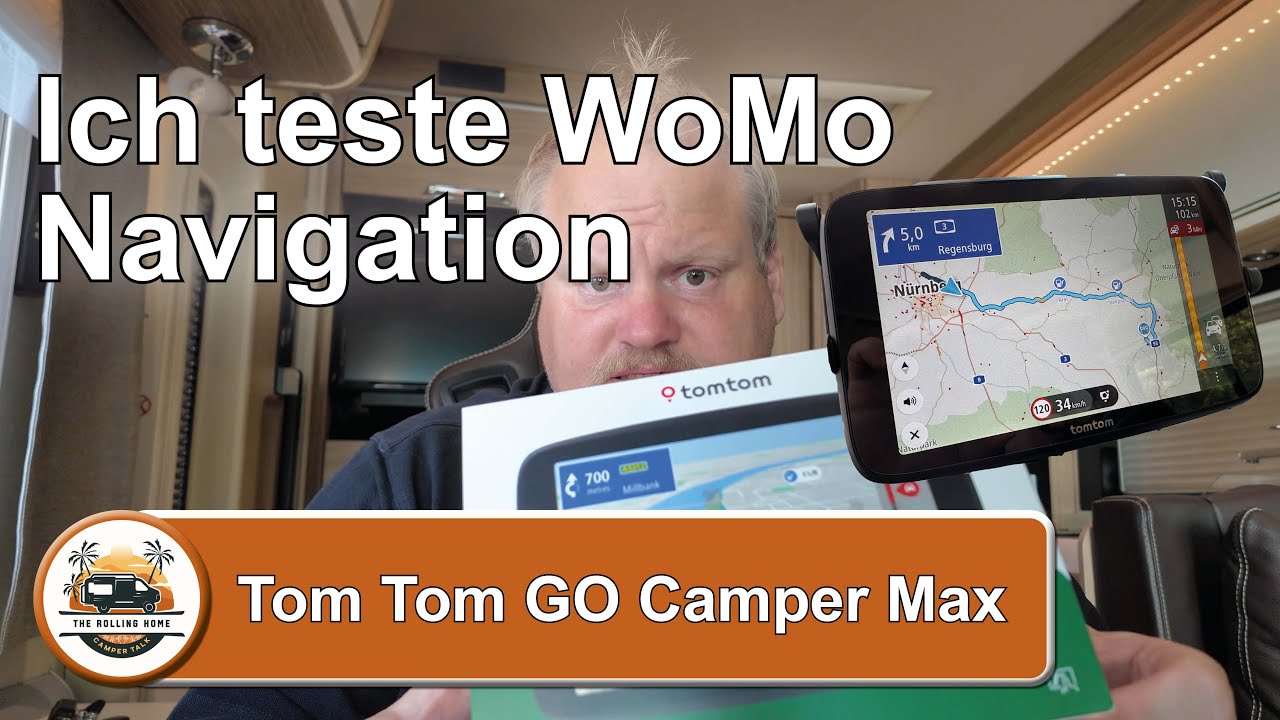 Tom Tom GO Camper Max - Der Test! - 10 % Rabatt - YouTube