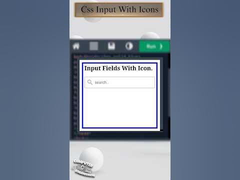 𝐂𝐬𝐬 𝐈𝐧𝐩𝐮𝐭 𝐅𝐢𝐞𝐥𝐝𝐬 𝐖𝐢𝐭𝐡 𝐈𝐜𝐨𝐧𝐬 | #css #icon #image #input #field #form # ...