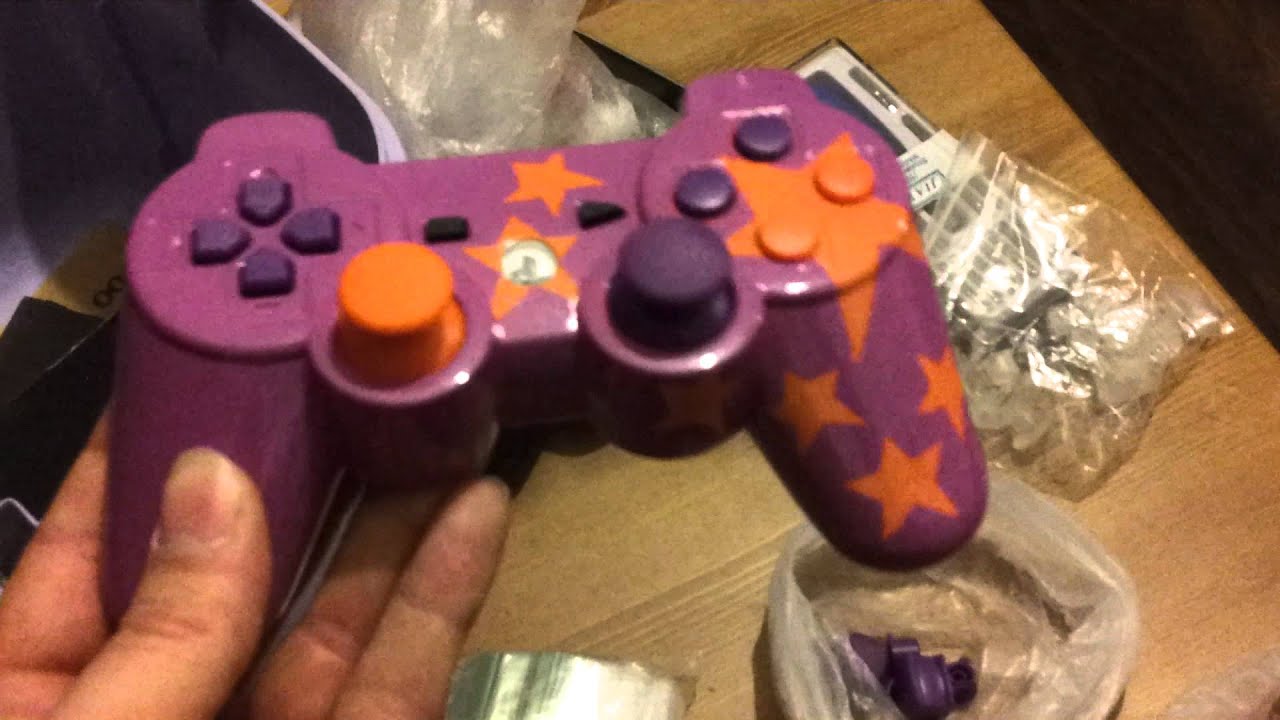 Custom ps3 controller 1 finished - YouTube