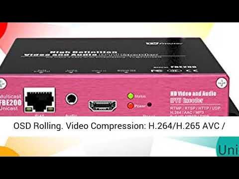 FMUSER FBE200 H.264/H.265 HDMI Encoder Video Encoder IPTV Encoder Live ...