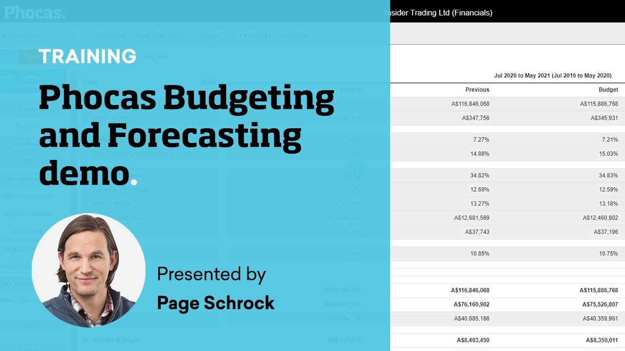 1 - Introduction to Phocas Budgeting and Forecasting - YouTube