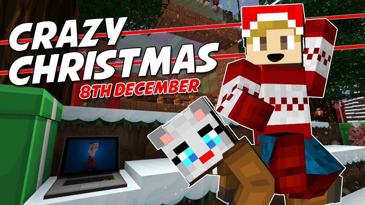 Minecraft - CRAZY CHRISTMAS [8] - THE REINDEER STABLE!? (with ...