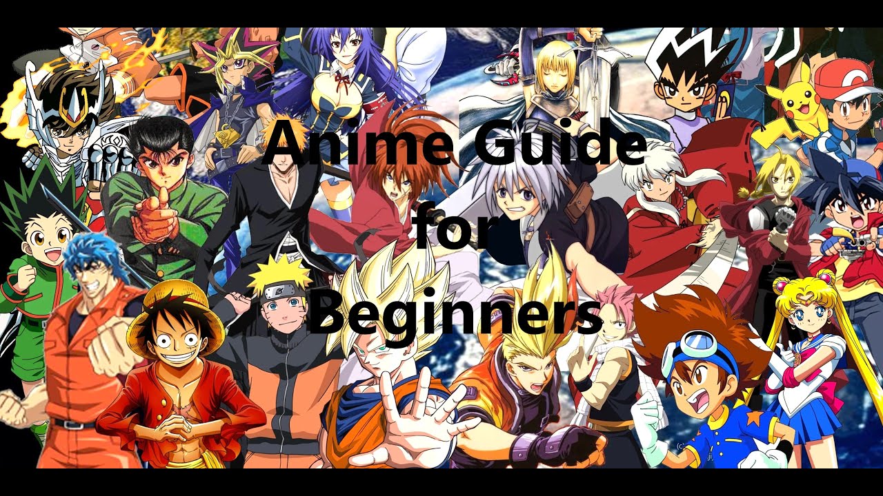 Anime guide for Beginners - YouTube