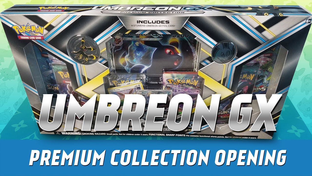 Umbreon GX Premium Collection Opening - YouTube
