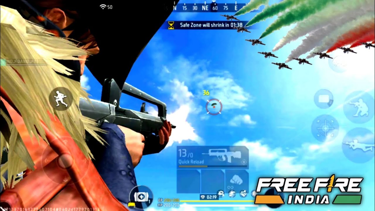 Free Fire India Official Gameplay - Solo Vs Squad - YouTube