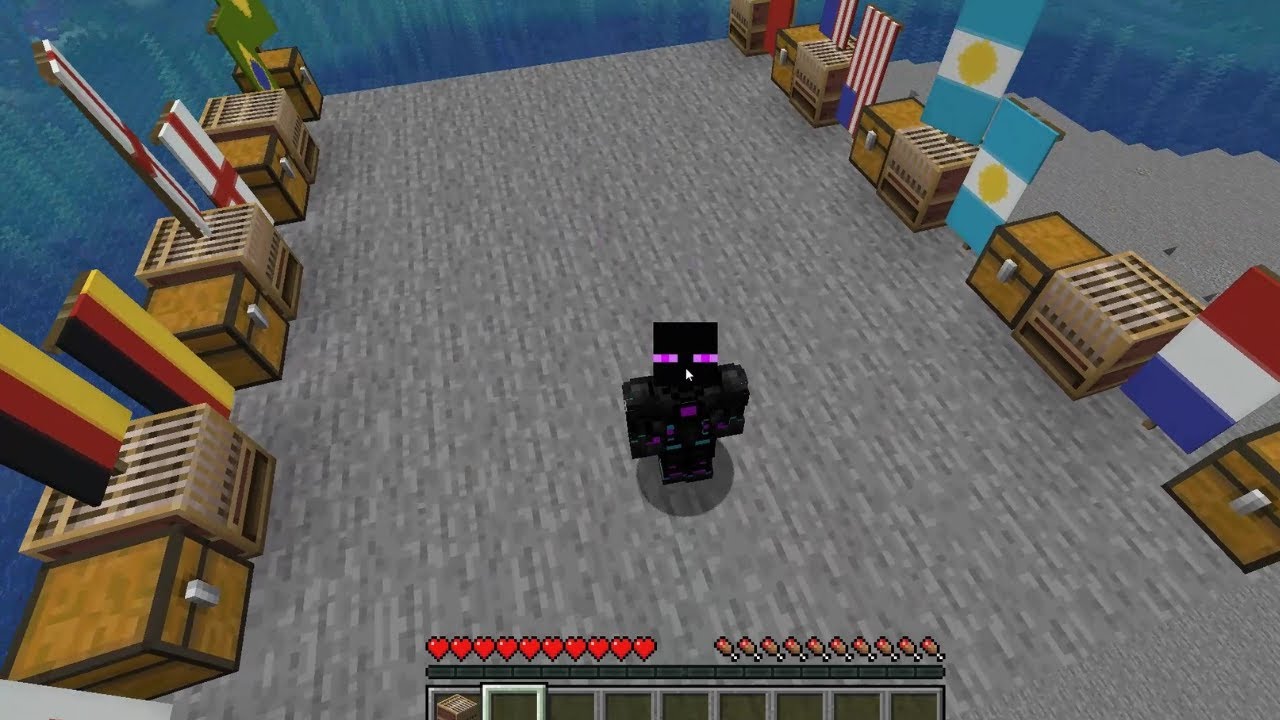 Como fabricar as bandeiras da copa no minecraft - YouTube