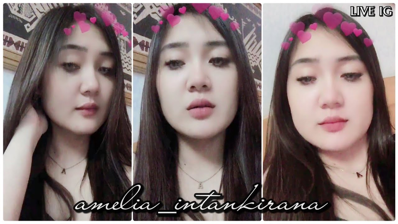 Live IG amelia_intankirana (220124) - YouTube