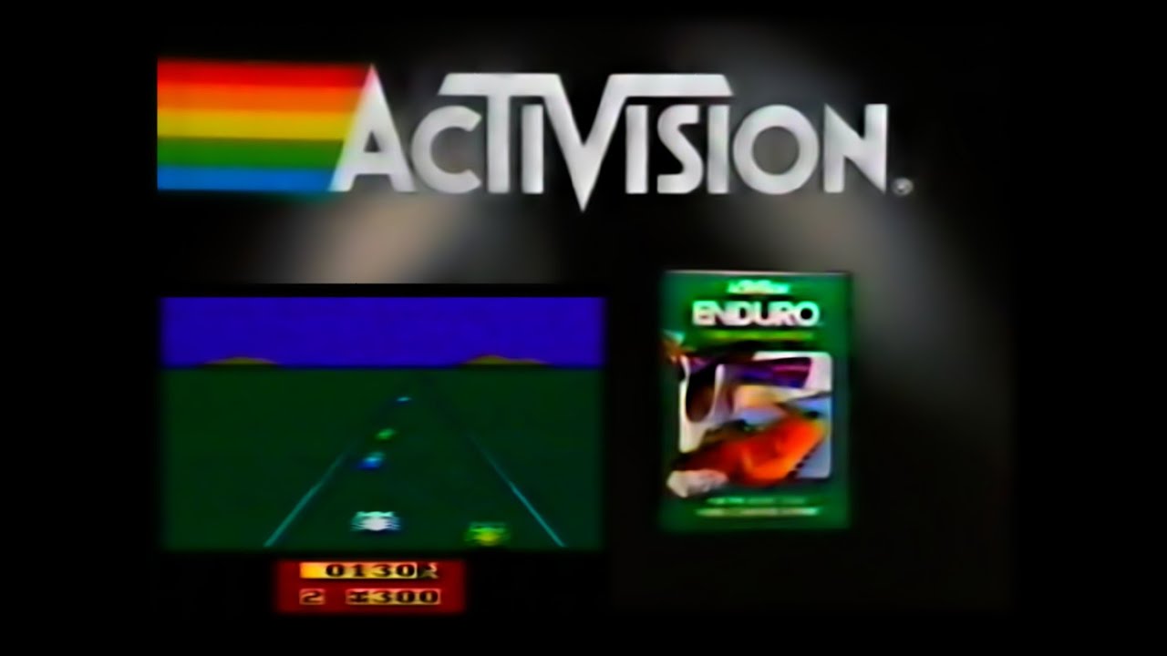 Enduro / Activision (Atari Video Game) - TV Reclame (1983) - YouTube