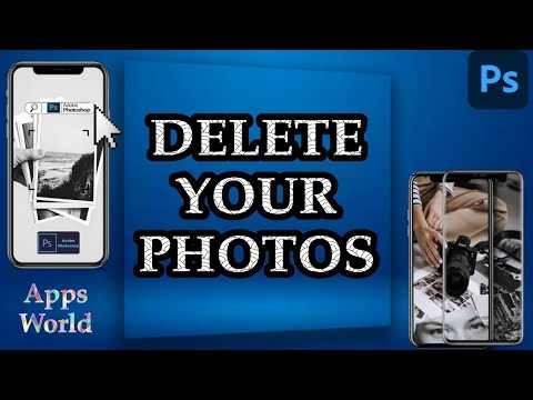 How To Delete Your Photos On Adobe Photoshop App - YouTube