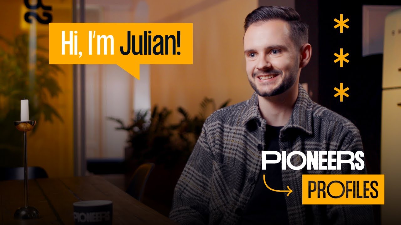 Pioneers Profiles: Hi, I'm Julian Parsch! - YouTube