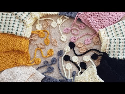 Yapraklı çorap bağcığı yapımı