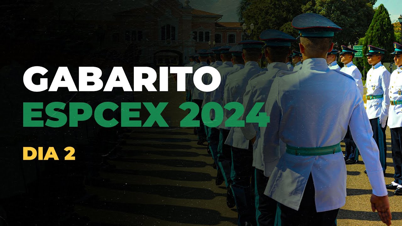 Gabarito Oficial Espcex 2024 - FDPLEARN