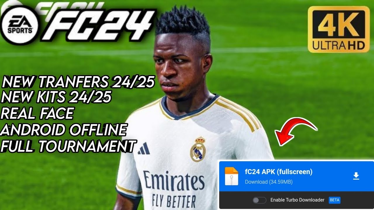 FIFA 16 MOD EA SPORTS FC 24 GRAPHICS HD ANDROID OFFLINE NEW TRANSFER ...