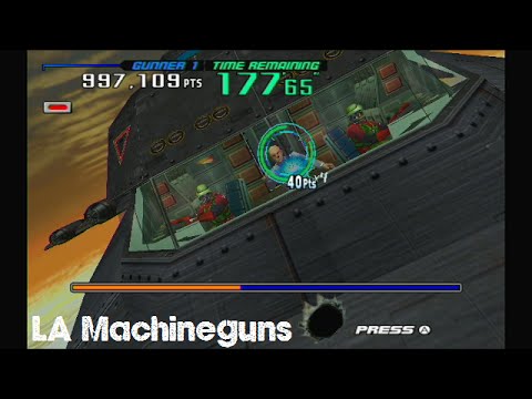 LA Machineguns Playthrough - Wii/Arcade - YouTube