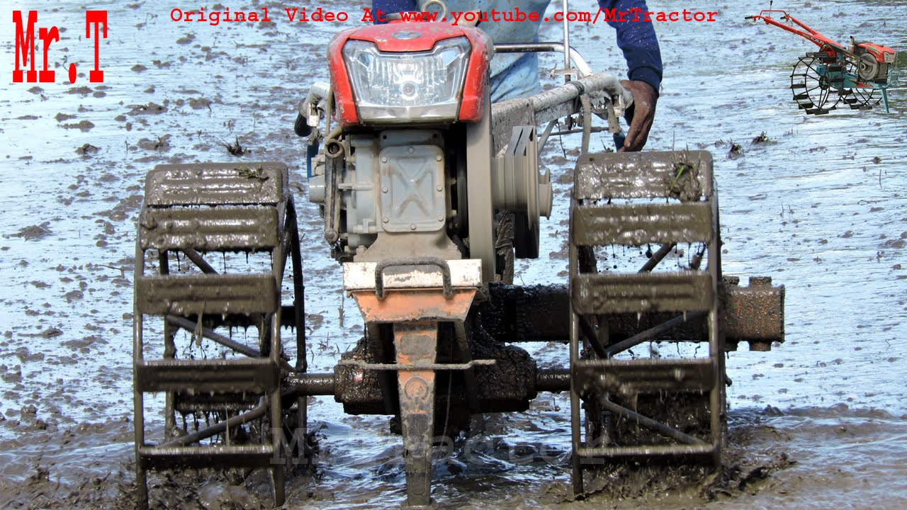 Quick G3000 Zeva RD85DI-2S Kubota Two Wheel Tractor Working - YouTube