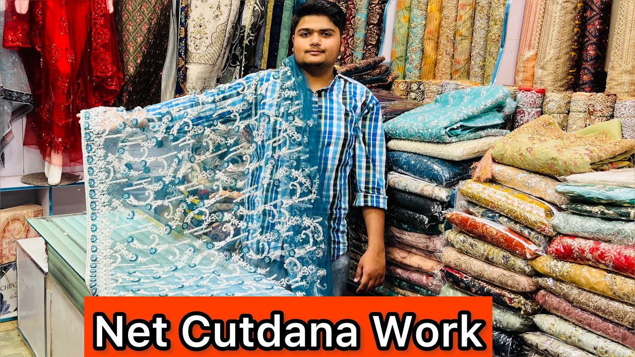 Special Net Cutdana Work Dress \ Very Beautiful Readymade Fany Party ...