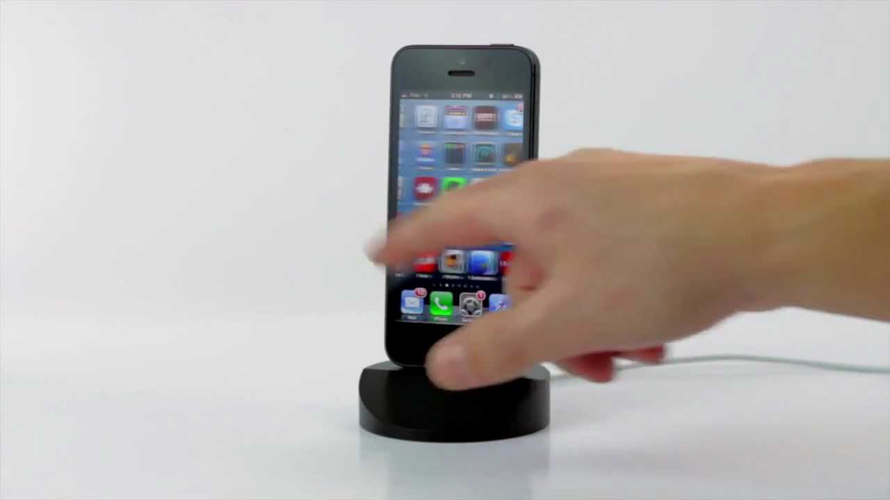 iPhone 5 Dock - YouTube