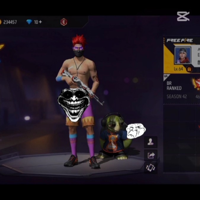 TROLL FACE 😎👹😎 part 20 #freefire #internetmeme #trollff #trollf # ...