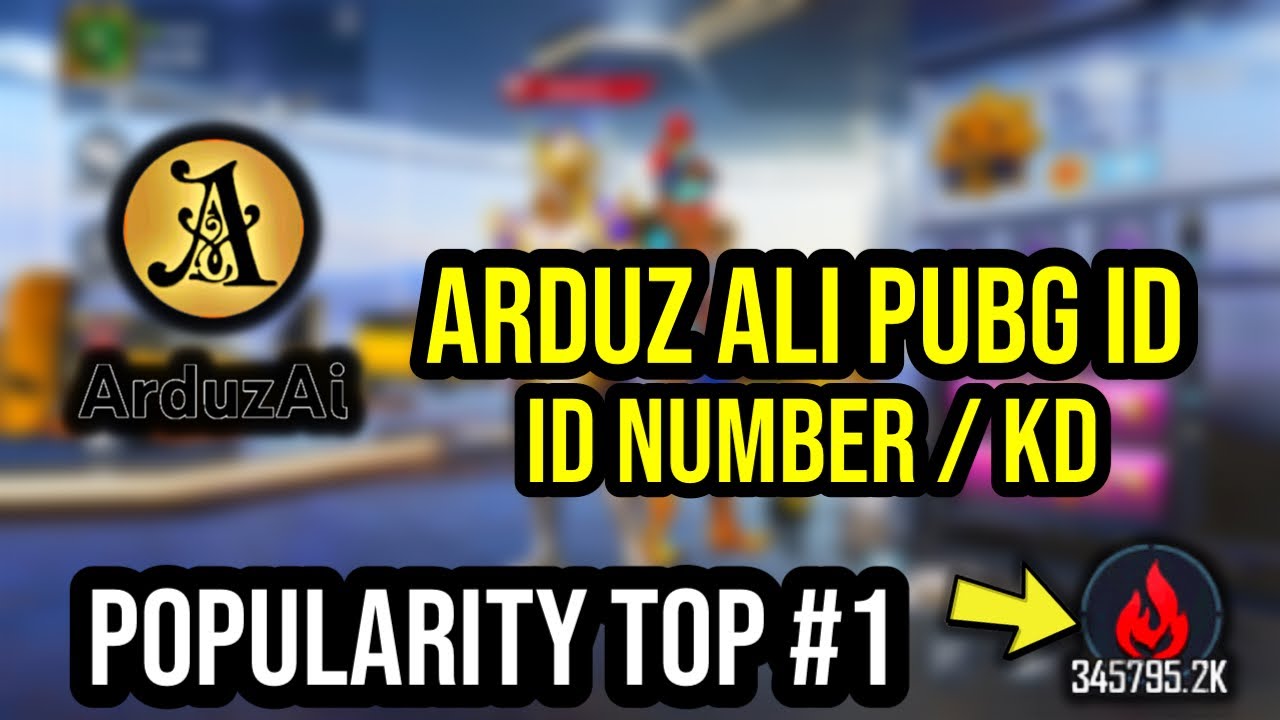 arduzai pubg id | arduzai pupularity | arduzai pubg id number | farooq ...