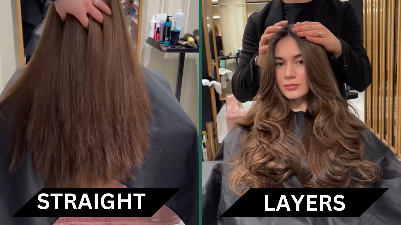 "Elevate Your Style with Layers Haircut'' - YouTube