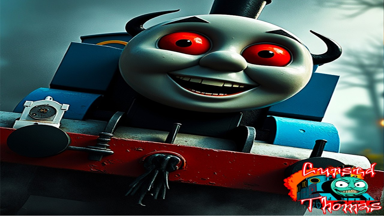 Scary cursed video - SCARY CURSED Thomas Train, Kereta api, Thomas ...