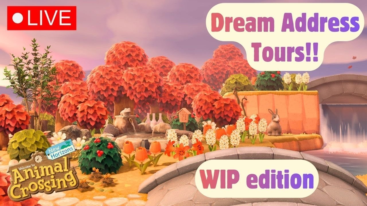 Dream Address Toursss!! WIP Islands! | Animal Crossing New Horizons ...