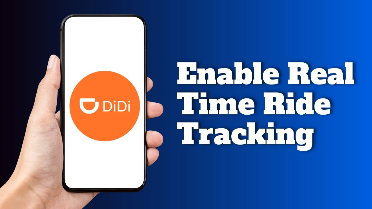 How to Enable Real Time Ride Tracking on DiDi - YouTube