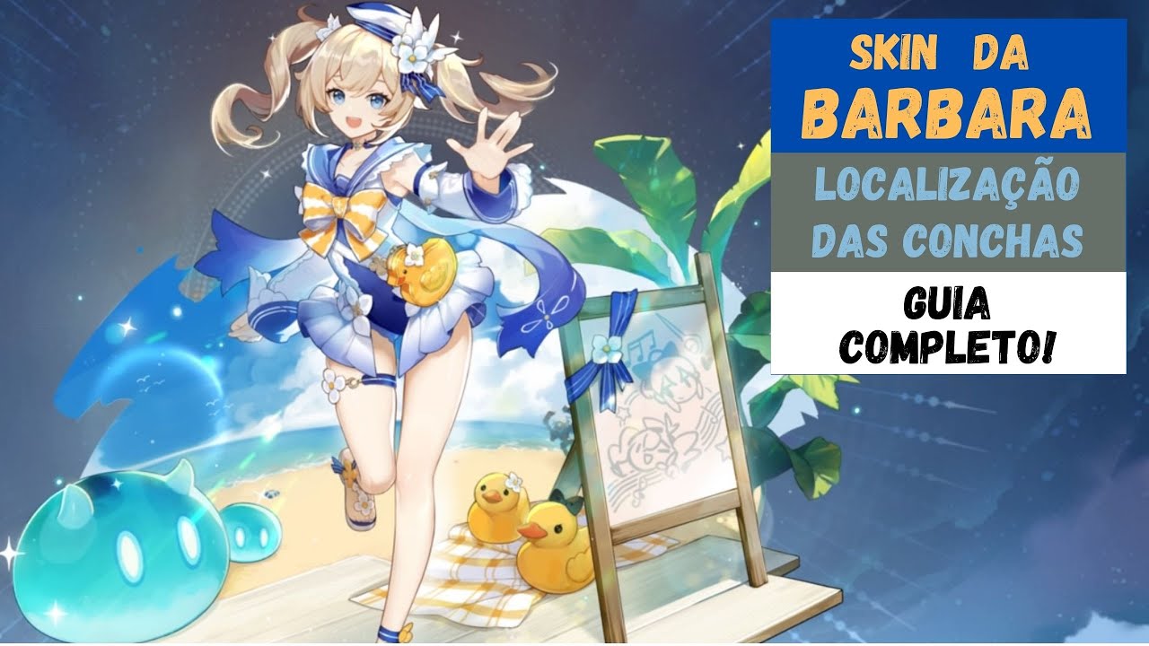 COMO PEGAR A NOVA SKIN DA BARBARA: GUIA detalhado do caminho pra ...
