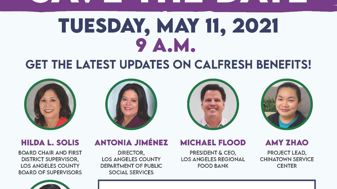 DPSS CalFresh Awareness Month Town Hall: Building Healthier Communities ...