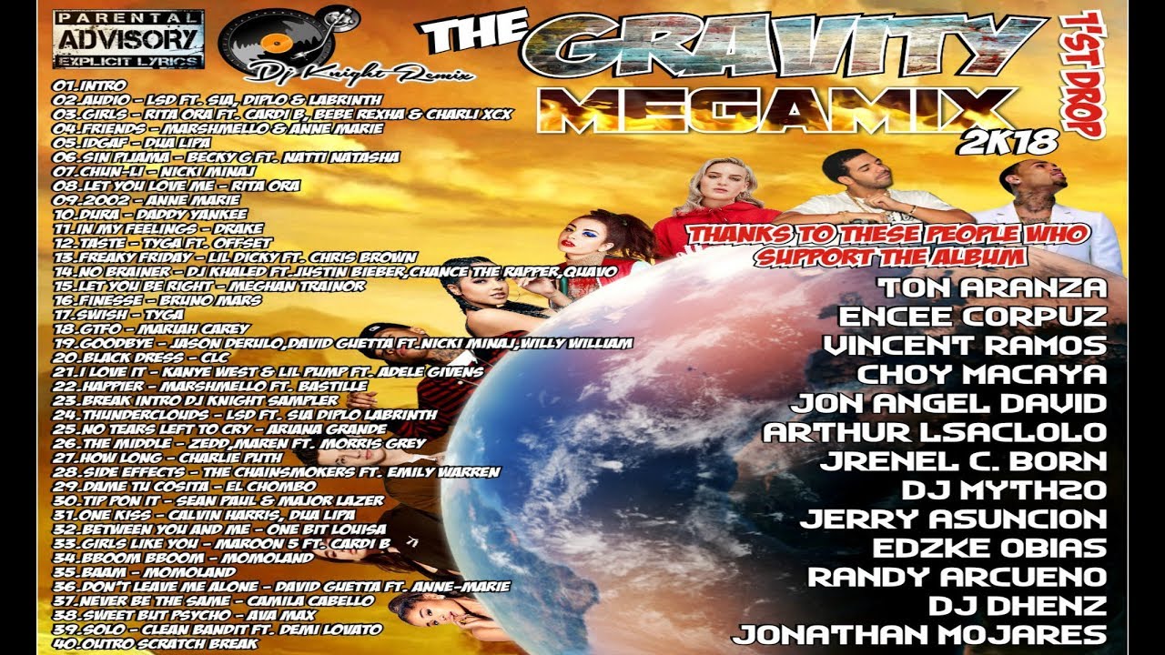 The Gravity Megamix 2018 (DJ Knight) - YouTube