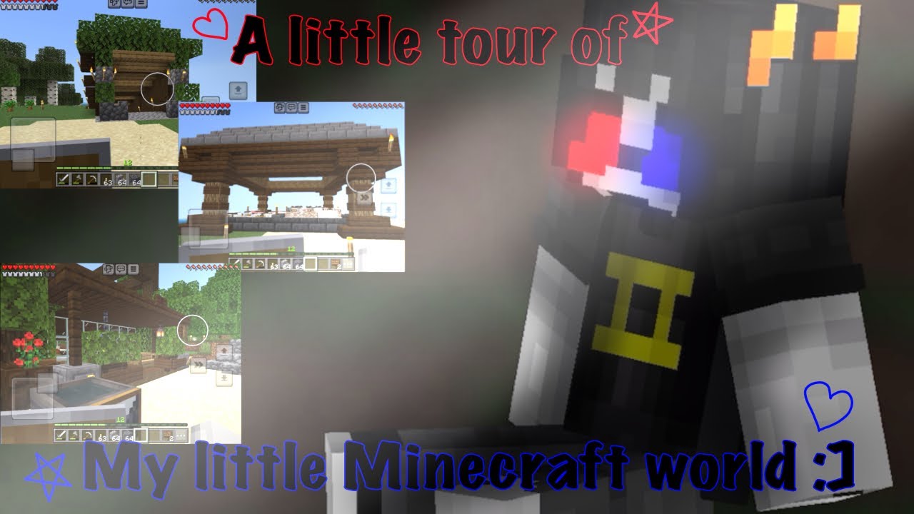 A little tour of my little Minecraft world :] || - YouTube
