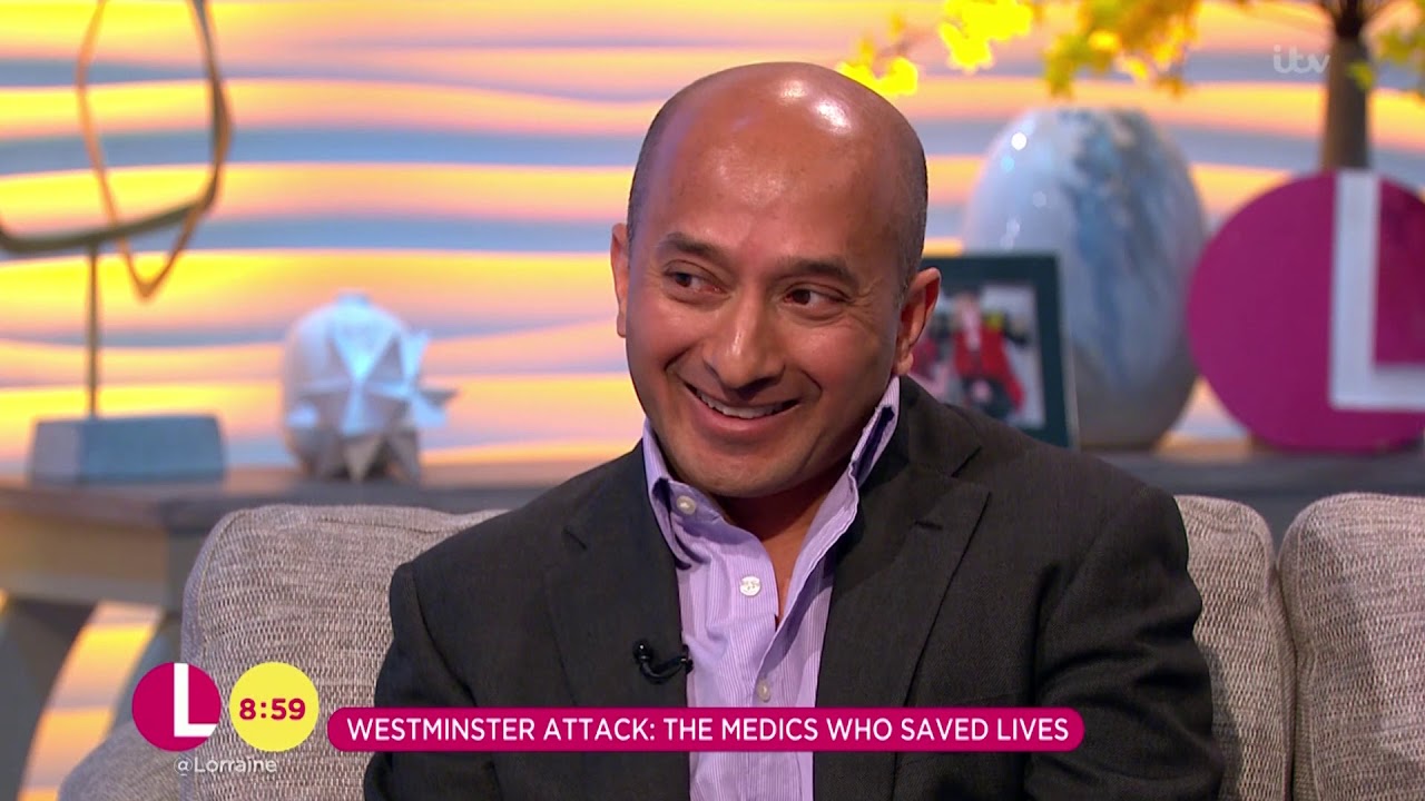 Dr Shehan Hettiaratchy on His Award For Service | Lorraine - YouTube