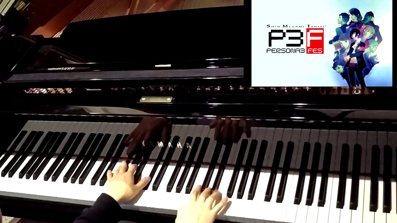 Persona 3 - Memories of the School Piano - YouTube