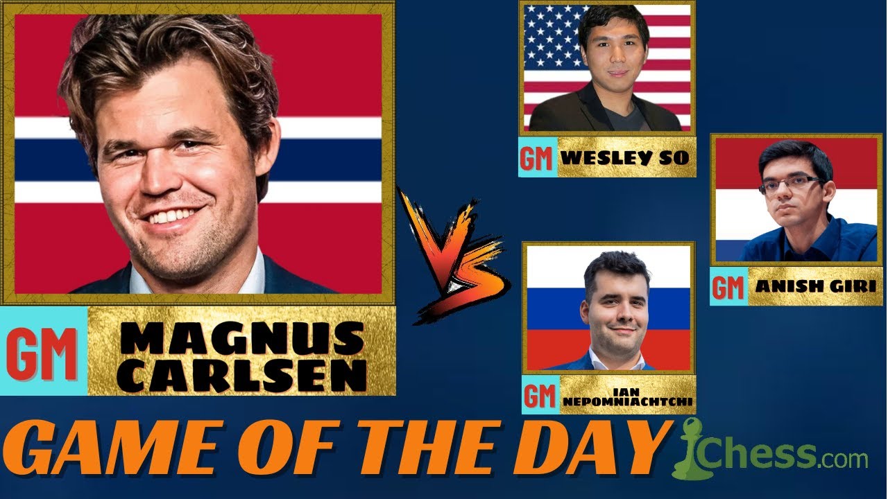 Chess: Magnus Carlsen | Game of the day - YouTube