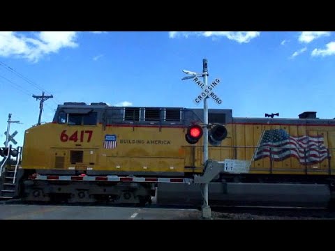 UP 6417 North MDMIT Filmed In Medford Township Awesome Extra Horns Bad Horn (8-29-2022) - YouTube